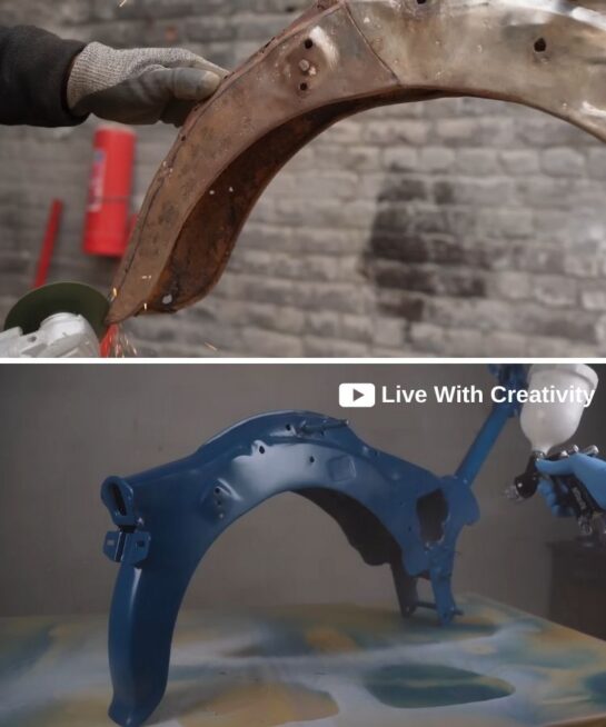 Restoring a Legend: The 50-Year-Old Honda Cub 70 Transformation - After ...