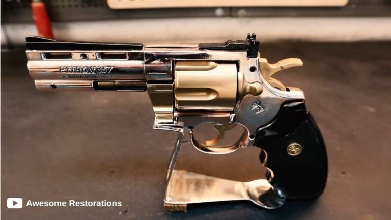 Restoring a Rusted Colt Python .357 Magnum Lighter: A Mesmerizing ...
